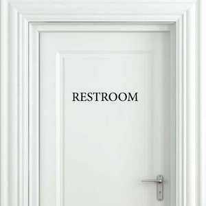 Pantry Decal, Restroom Decal, Laundry Decal, Restroom Decal, Pantry ...