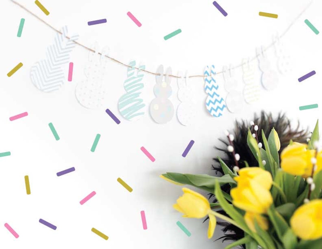 Sprinkle Wall Decals, Confetti Wall Decals, Vinyl Decals, Sprinkle ...