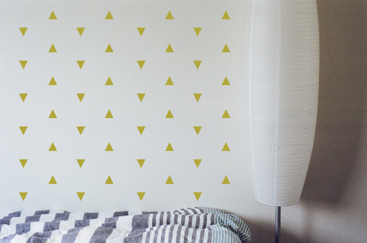 Triangle Vinyl Wall Decals wall decal nursery decal vinyl | Etsy