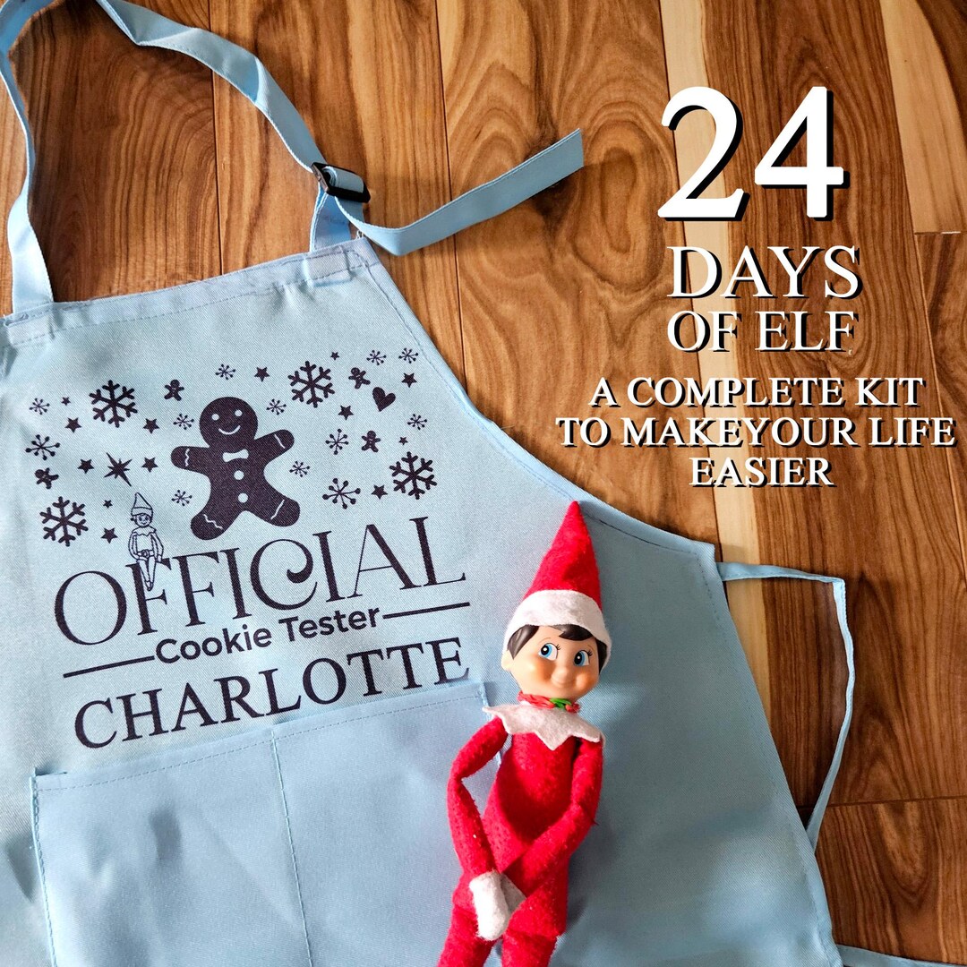 24 Days of Elf, Elf on the Shelf Kit, Elf Scene, Elf Package, Elf ...