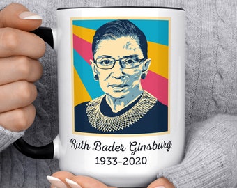 RBG Coffee Mug Ruth Bader Ginsburg Mug RBG Gift Notorious - Etsy