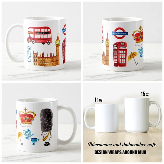 Drink & Barware Home & Living Kitchen & Dining London Mug Big Ben Mug ...