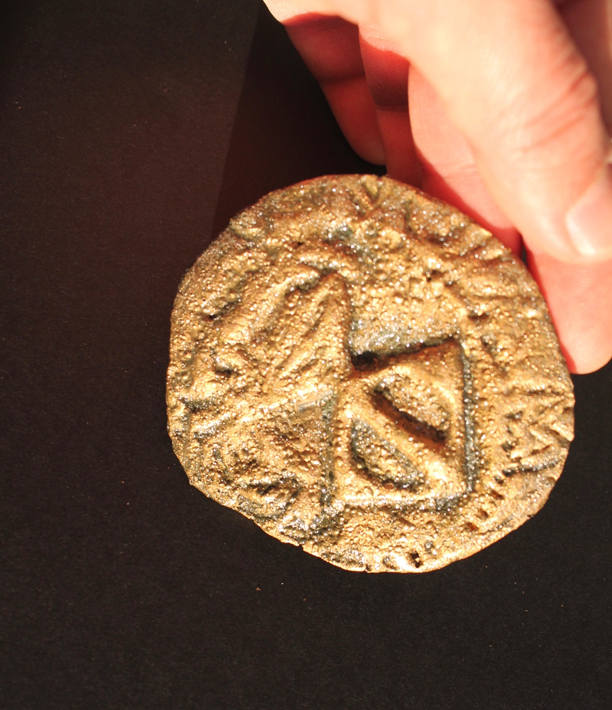 Spanish Gold Doubloon Made on Resign and Faux.old Gold and Patina. - Etsy