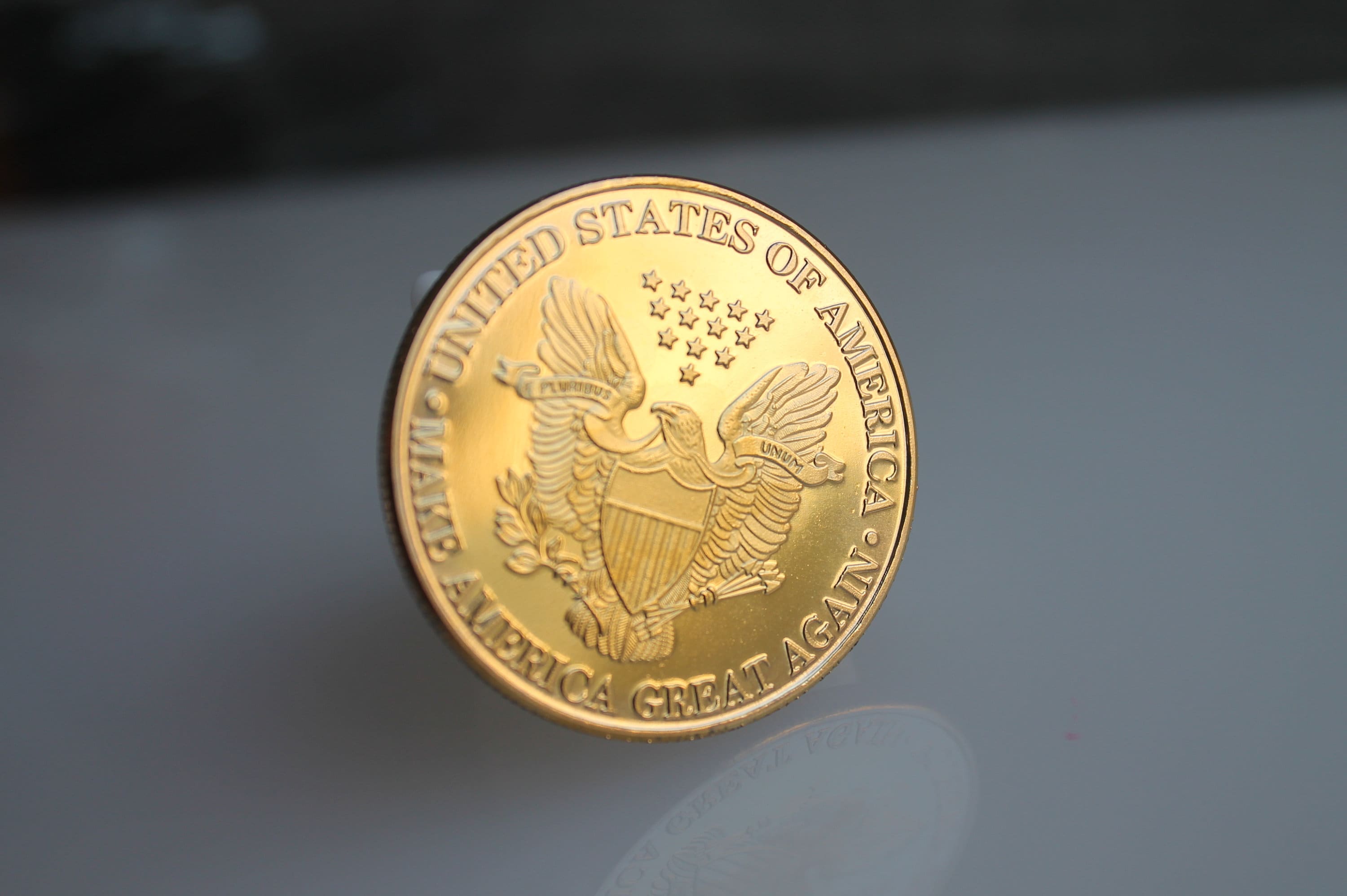 American Flag President Trump Coin . - Etsy