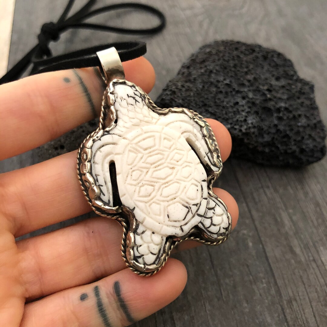 Turtle Pendant Turtle Necklace Turtle Charm Sea Turtle Necklace Sea ...