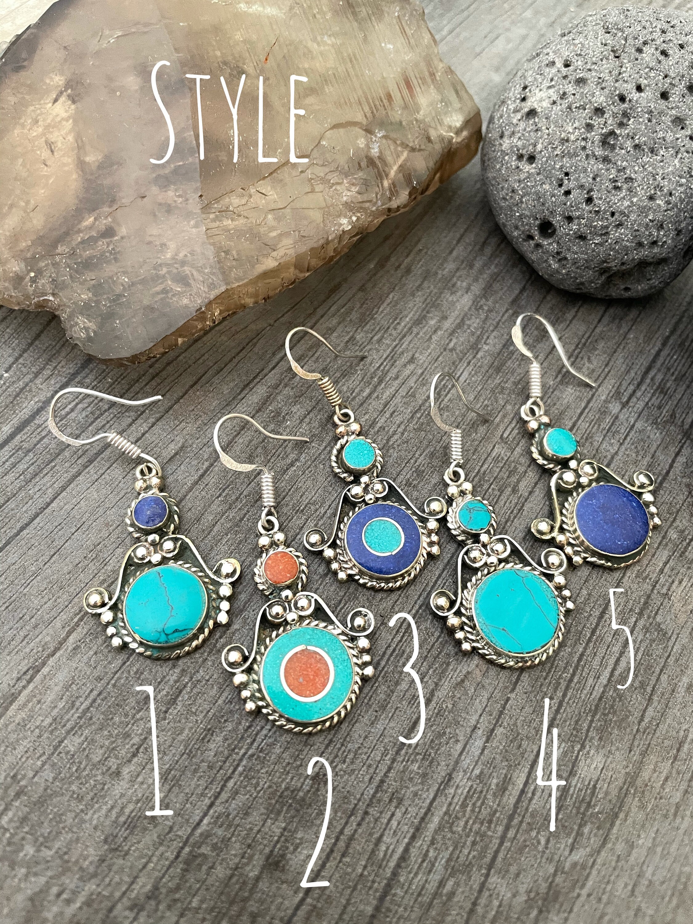 Aesthetic Earrings Cool Earrings Artsy Earrings Indigenous | Etsy