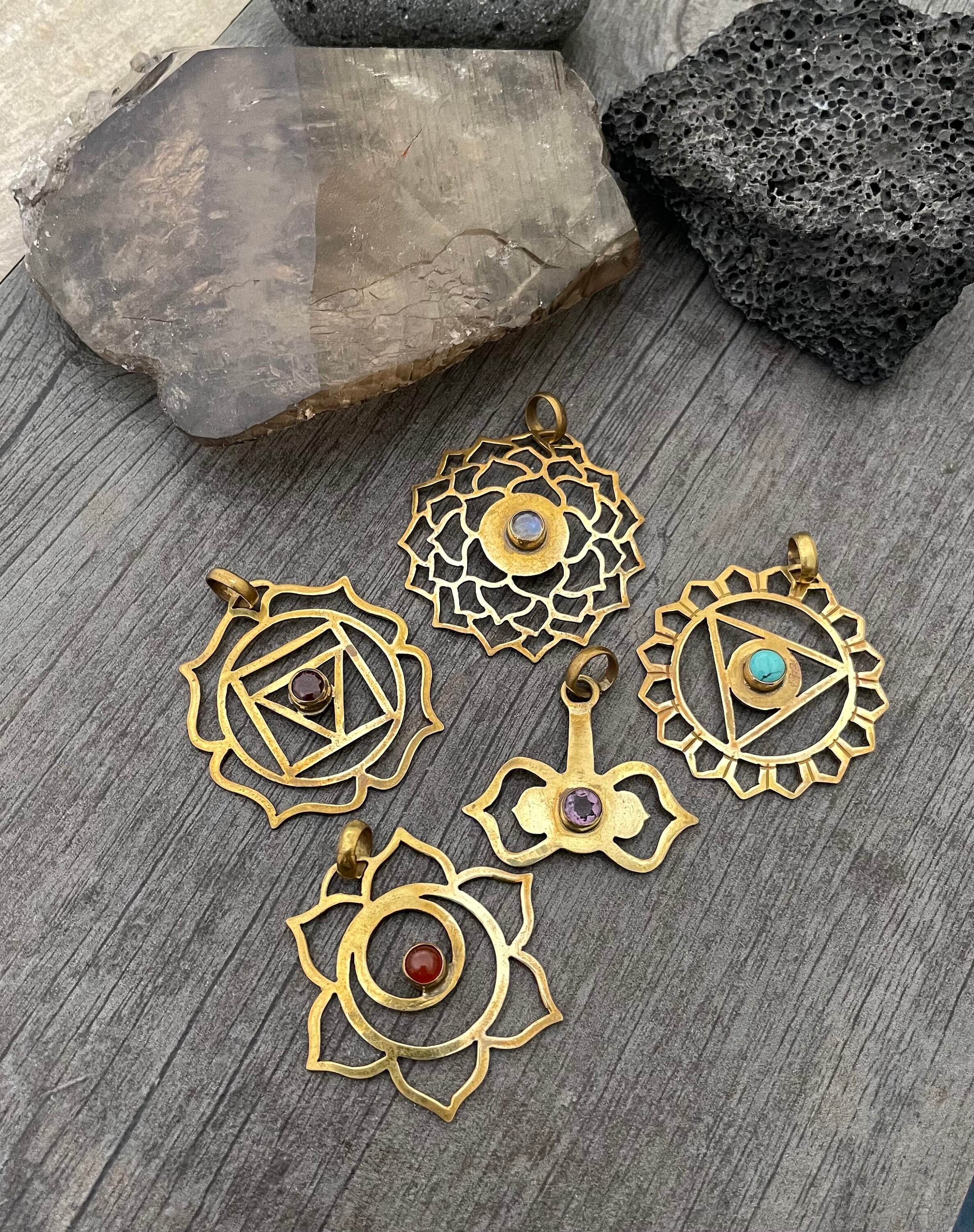 Sacred Geometry Pendant Yantra Pendant Aesthetic Necklace Sri | Etsy