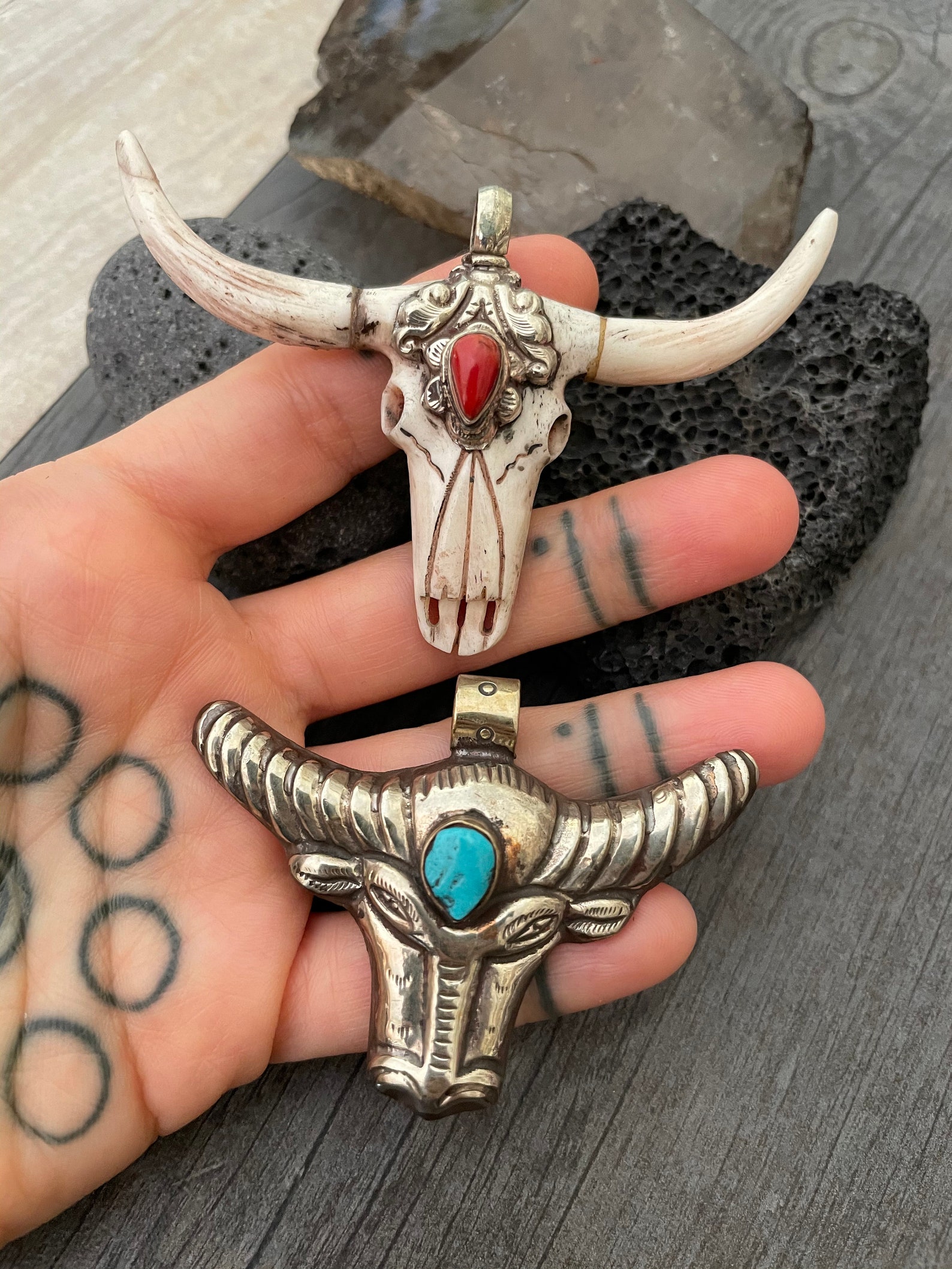 Buffalo Necklace Buffalo Jewelry Bull Head Pendant Bull Pendant Buffalo ...