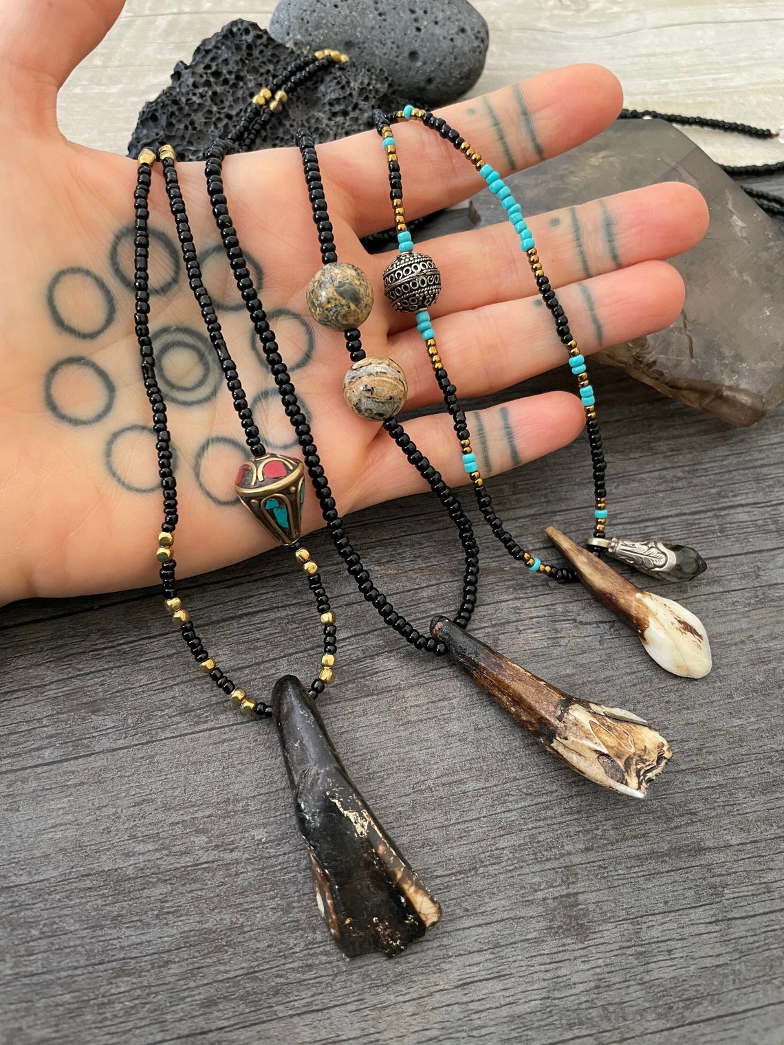 Tooth Necklace Tooth Charm Necklace Tooth Jewelry Teeth - Etsy