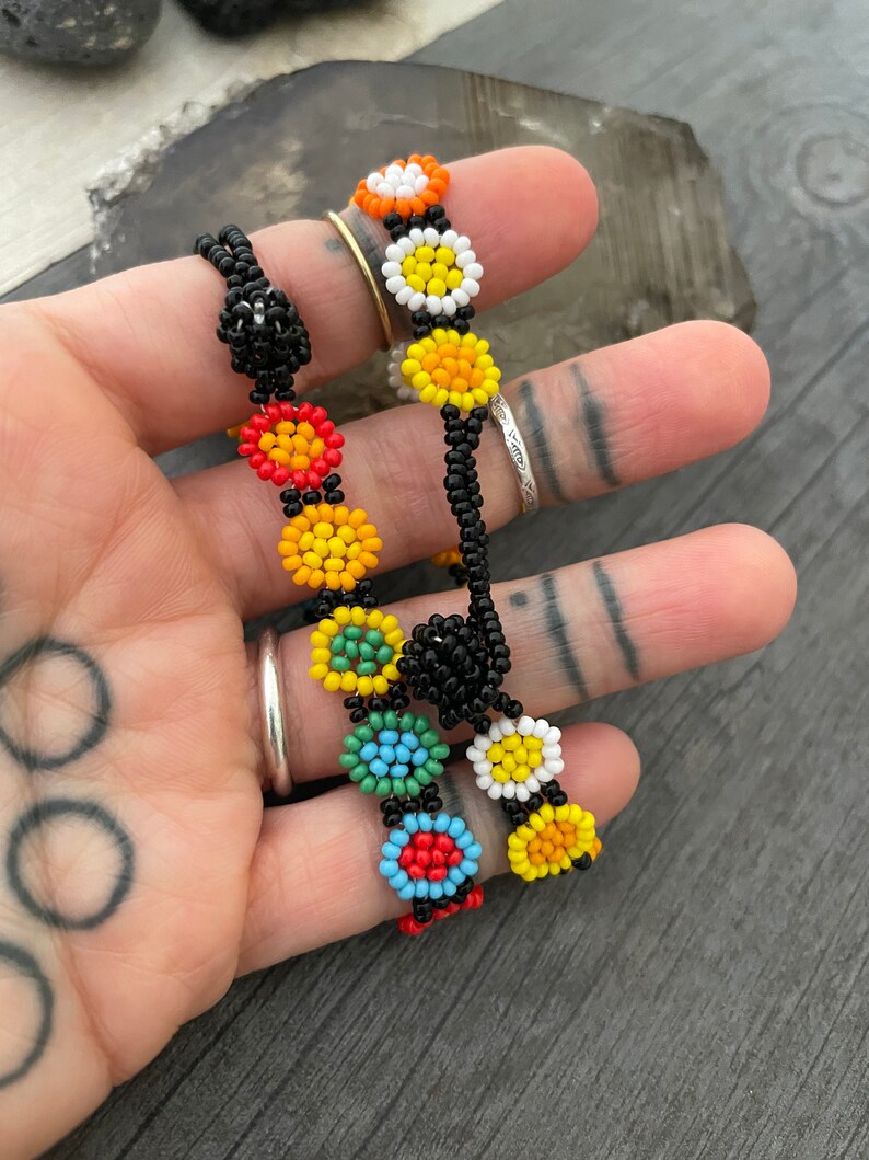 Cottagecore Bracelet Cottagecore Jewelry Mexican Jewelry Kandi - Etsy
