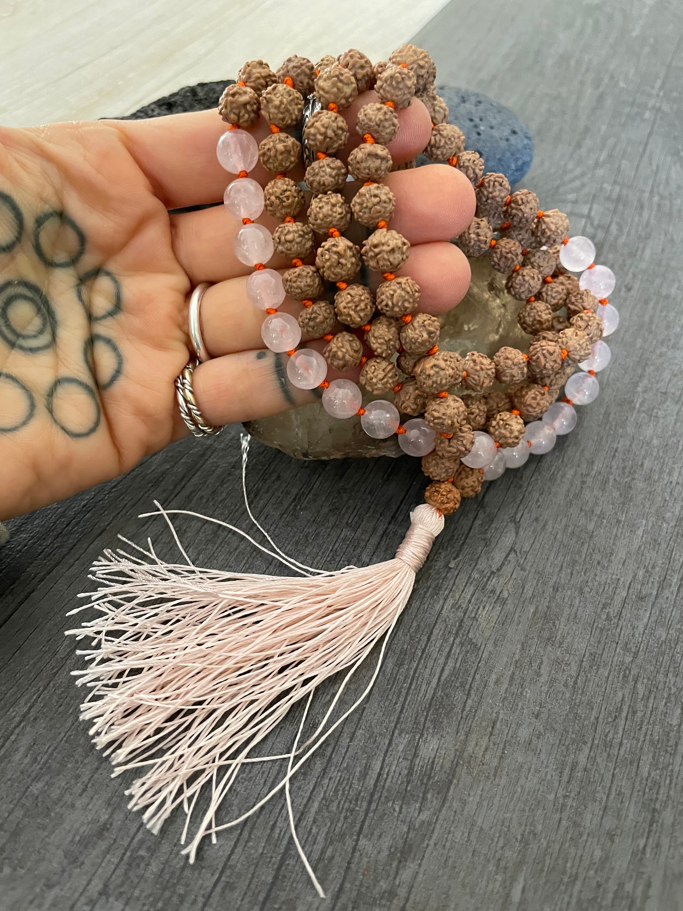 Rudraksha Mala Tattoo