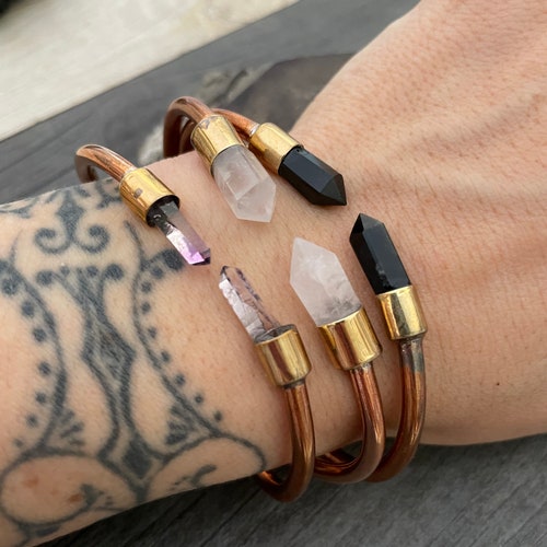 Copper Chakra Bracelet - Etsy