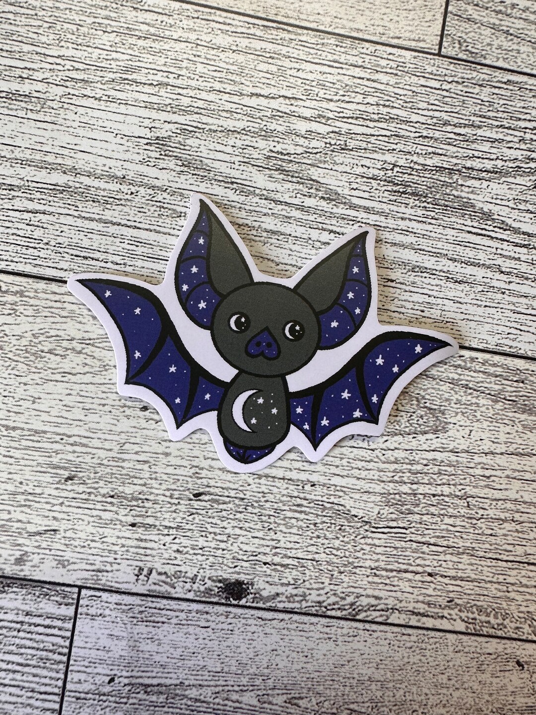 Celestial Bat- Vinyl Sticker - Etsy