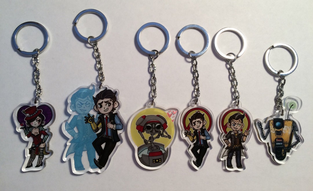 SALE Borderlands Acrylic Keychains - Etsy