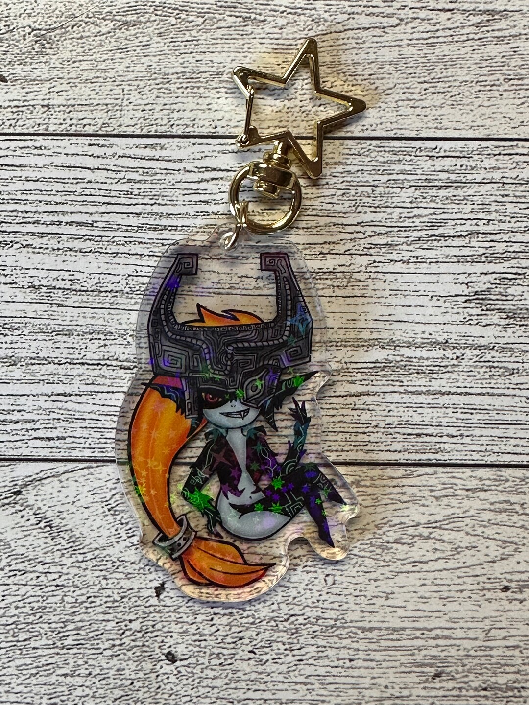 Princess of Twilight Holographic Acrylic Keychain - Etsy