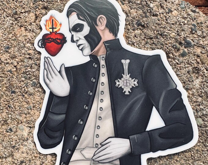 Papa Emeritus III (terzo) Vinyl Sticker - Etsy
