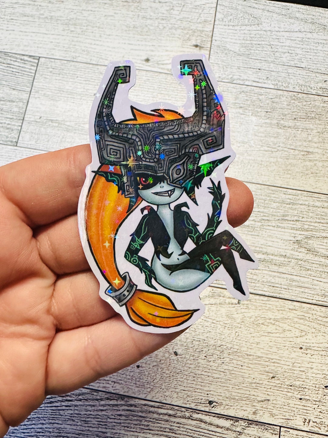 Princess of Twilight Holographic Vinyl Sticker - Etsy