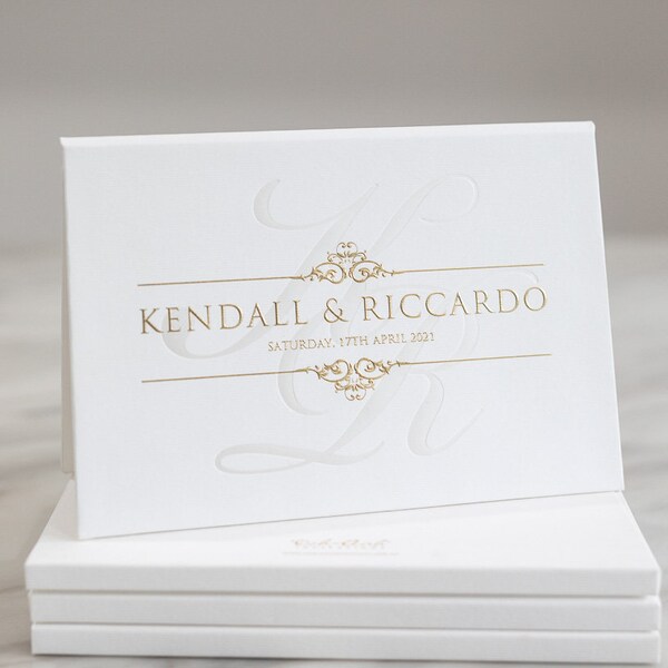 Embossed Wedding Invitations - Etsy