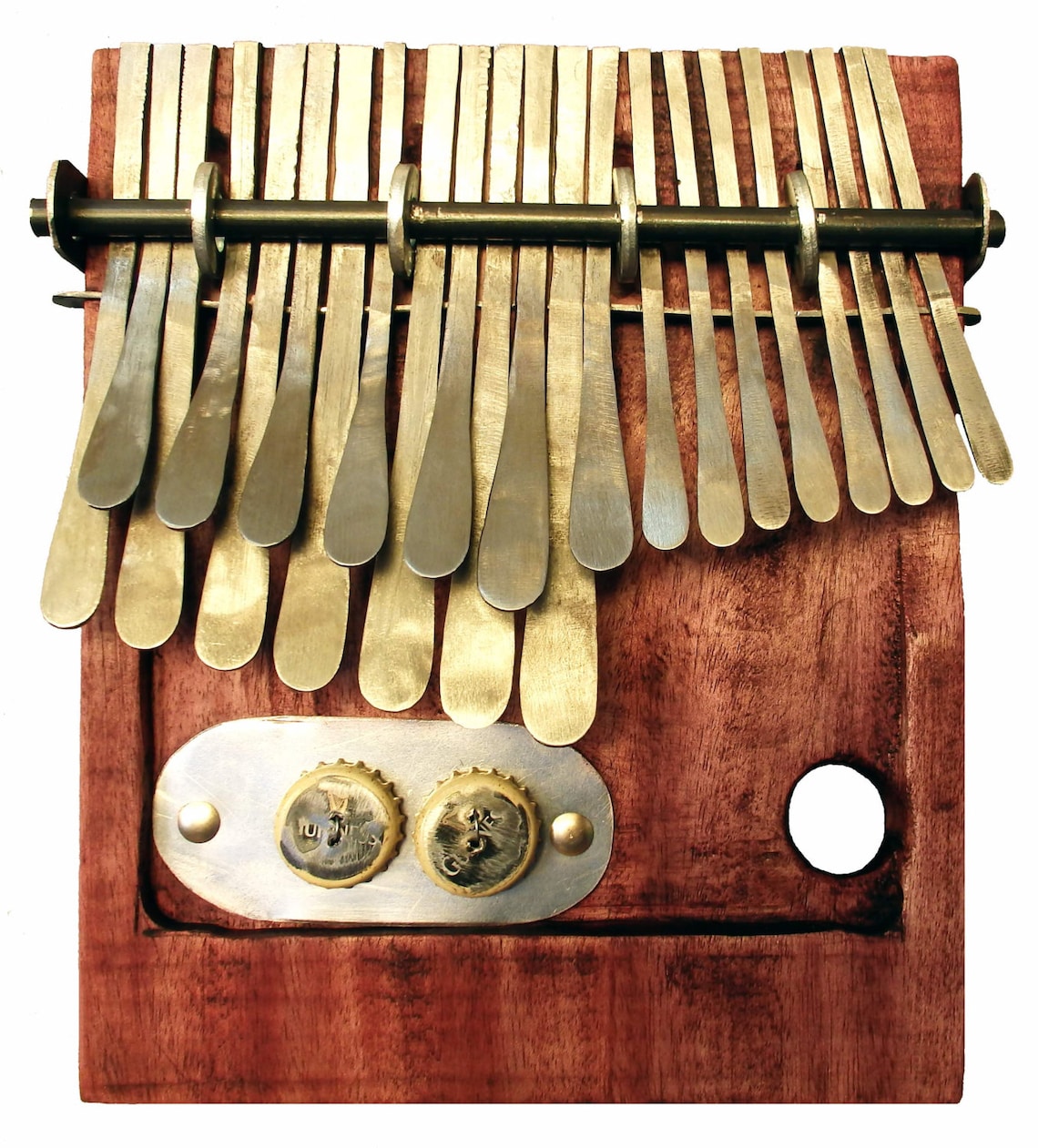 Mbira in E-flat Tuning 22 Keys - Dongonda 2 Octave Range - Juma ...