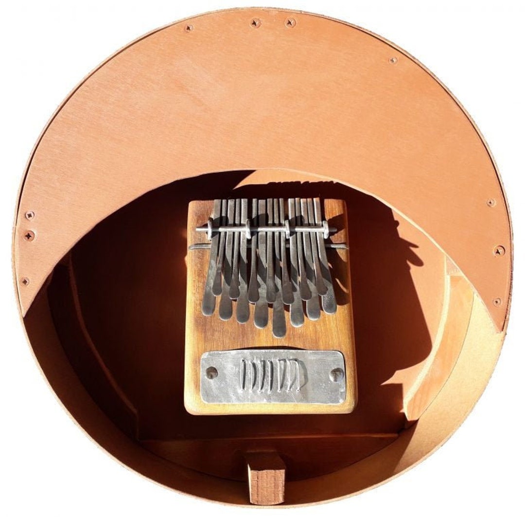 African Kalimba in Wooden Box Resonator - Etsy
