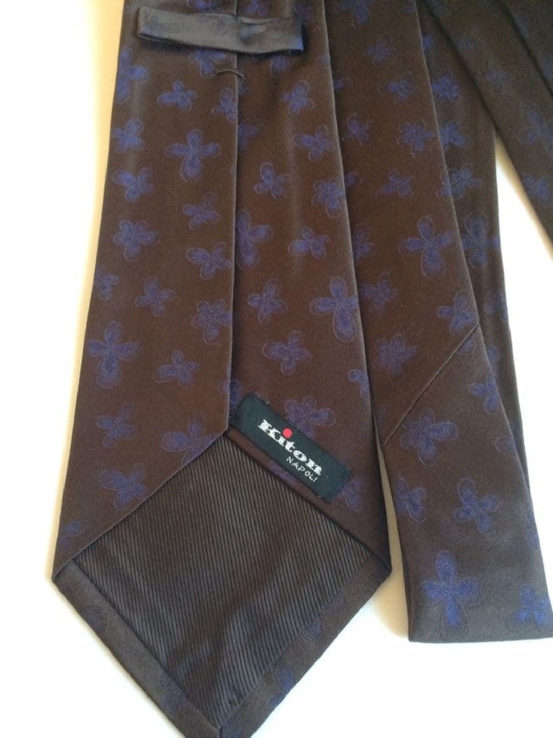 Kiton, Naples 7 Fold Silk Tie. - Etsy