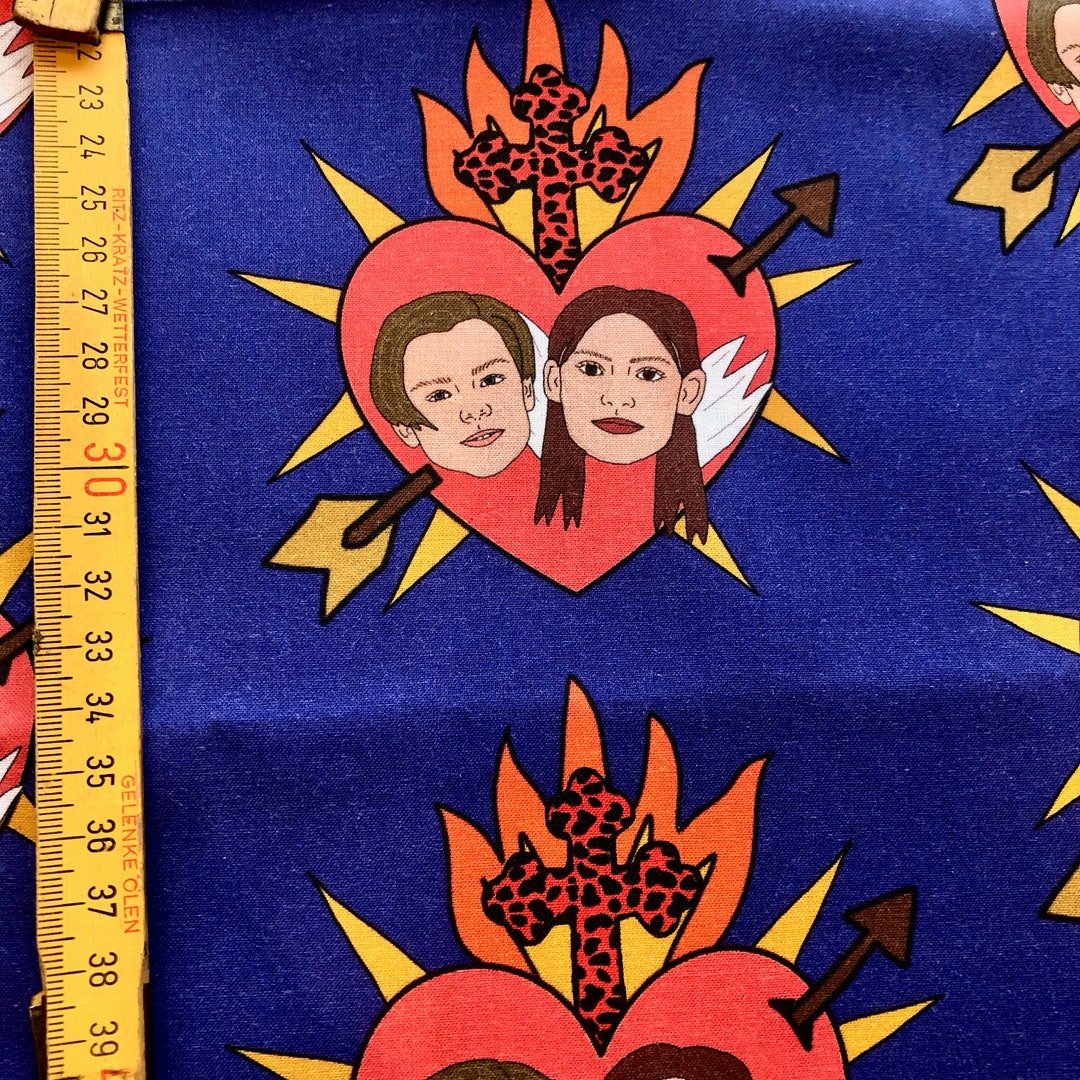 Romeo and Juliet Inspired - Fabric by the Metre - Etsy