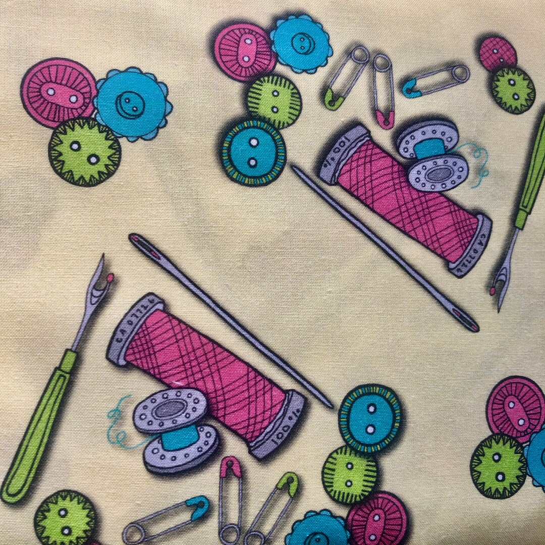 Millie Moon Sewing Theme - Fabric by the Metre - Etsy