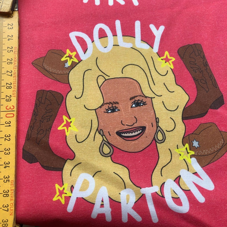 Dolly Inspired FAN ART Fabric by the Metre - Etsy