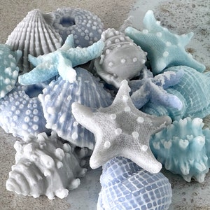 Mini Soaps, Seashell Shaped Soap, Goat Milk Soap, Housewarming Gift for ...