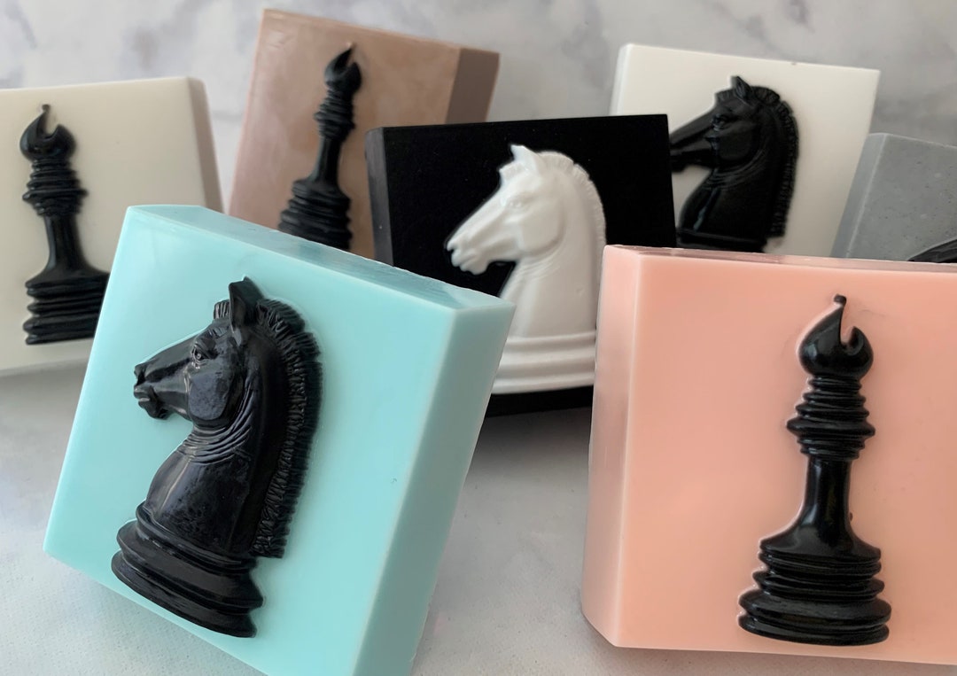 Unique Chess Piece Soap Set for Collectors and Gift Enthusiasts - Etsy