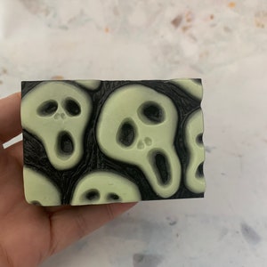 Glow in the Dark Shea Butter Soap With Screaming Face Perfect Halloween ...