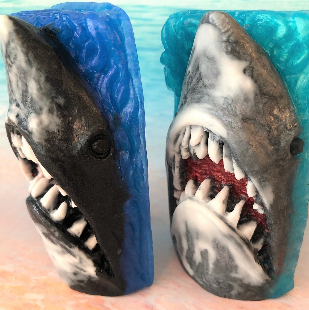 Great White Shark Decorative Soap Glycerin Soap Shark - Etsy