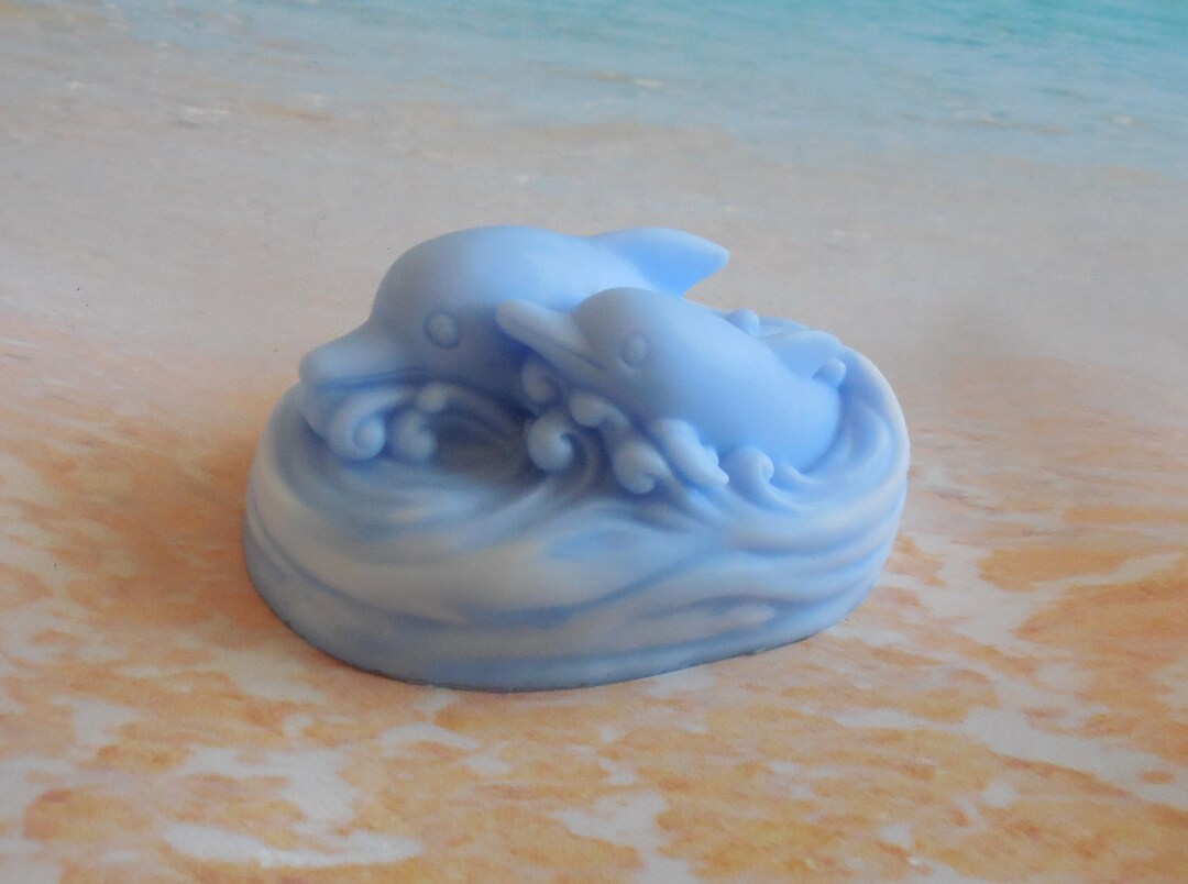 Dolphin Soap Animal Soap Nautical Soap Dolphin Baby Shower Ocean Soap ...