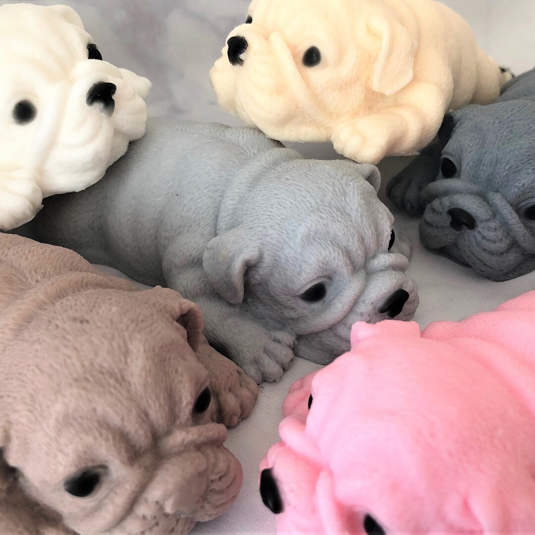 English Bulldog Goat Milk Soap: 3D Animal Lover Gift - Etsy