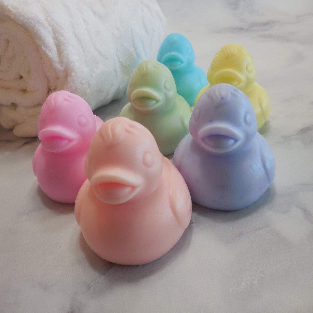 Handmade Shea Butter Duck Soap Favors for Baby Showers, Birthdays ...