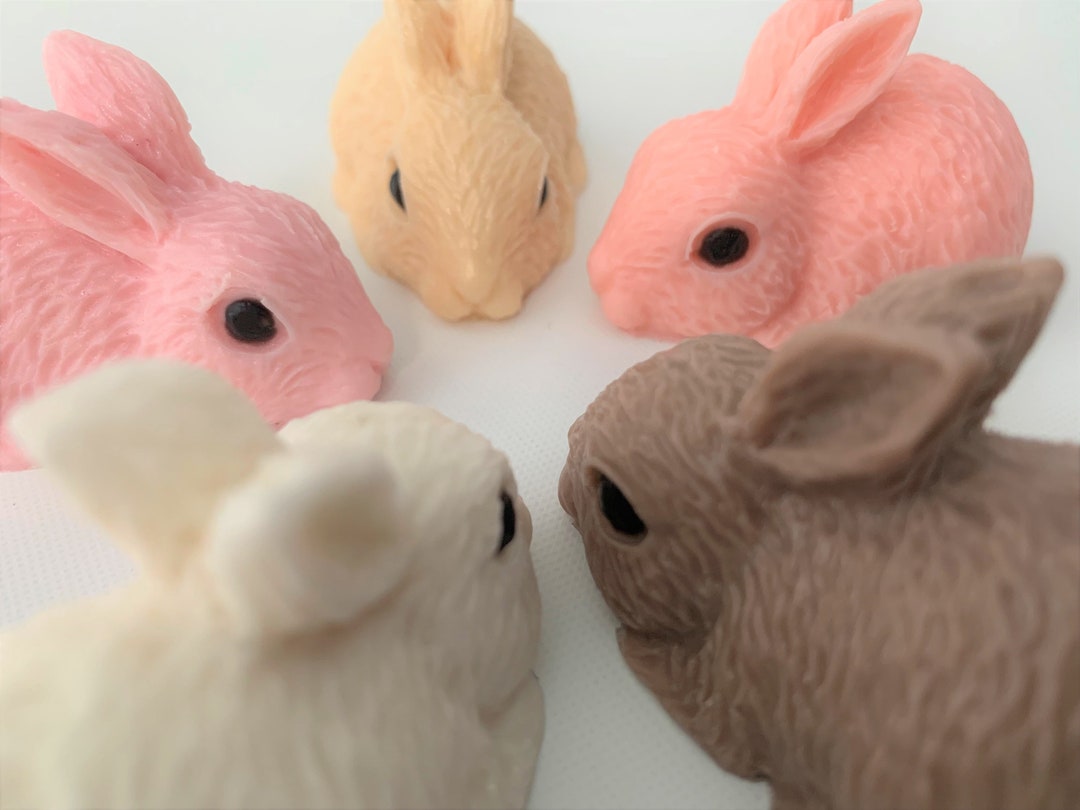 Decorative Bunny Rabbit Shaped Soaps Handcrafted Shea Butter - Etsy