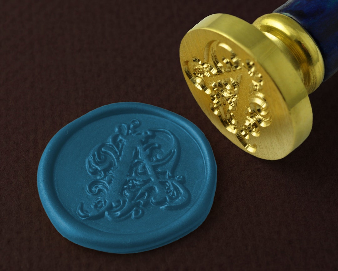 Alphabets French Script Wax Seal Stamp by Get Marked WS0098 - Etsy