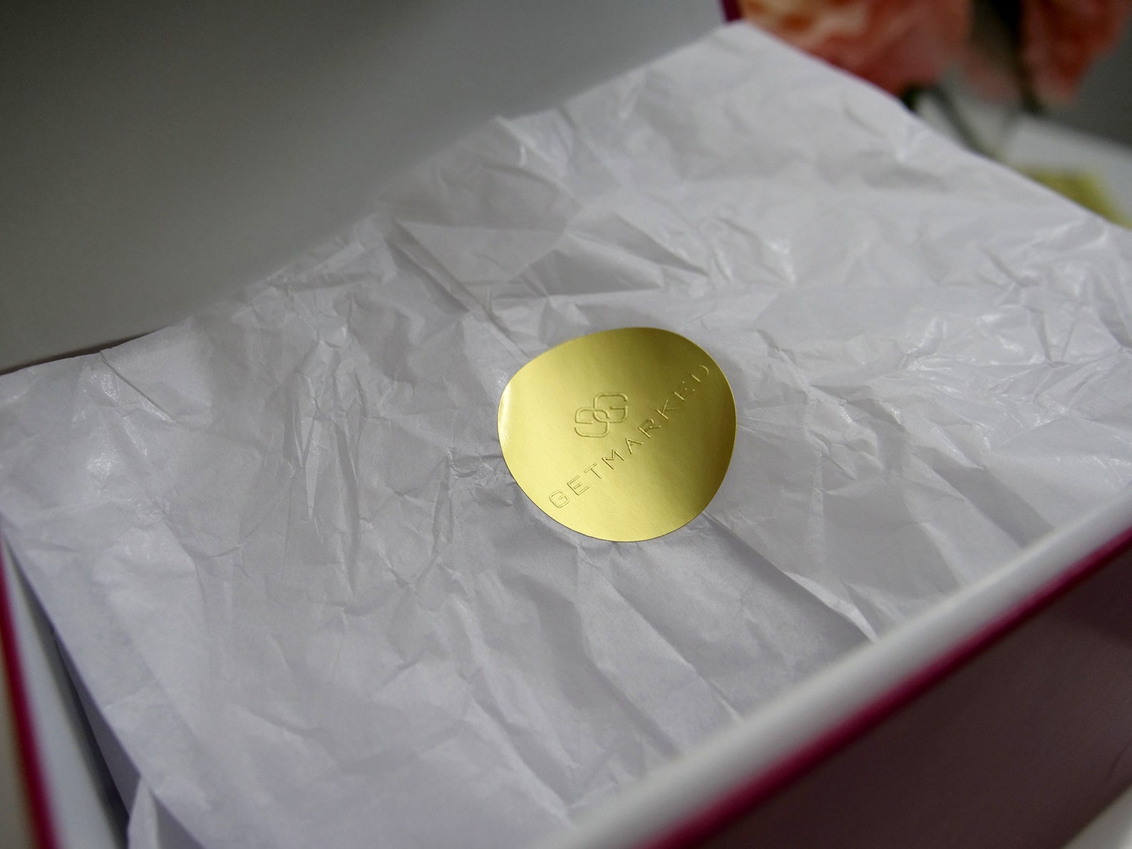 White Matte Embossed Stickers Embossed Raised Sticker/label - Etsy