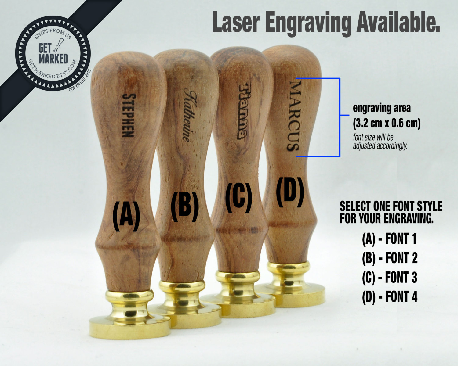 Infinity Family Wax Seal Stamp by Get Marked WS0335 | Etsy