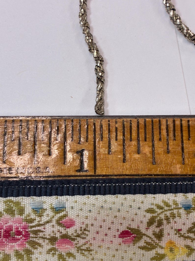 2y ANTIQUE THICK SILVER Bullion Thread Trim French Metallic Embroidery ...