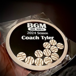 Team Coaches Hockey Football Soccer Appreciation Thank You Coach ...