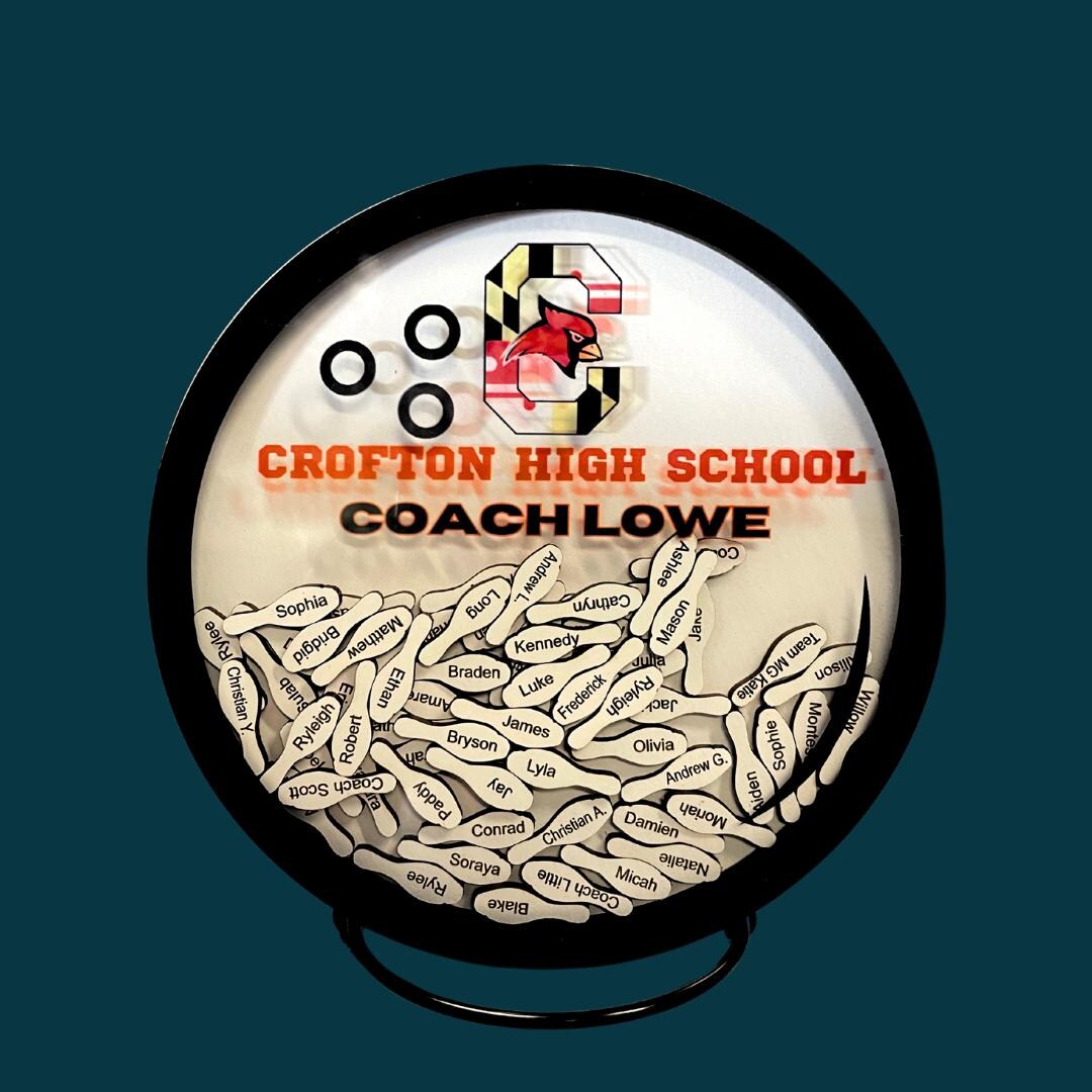 Bowling Team Appreciation Thank You Coach Personalized End of Season ...