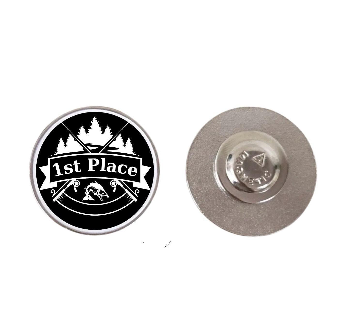 Hockey Custom Team Tournament Pins Players Number Sports Personalized ...