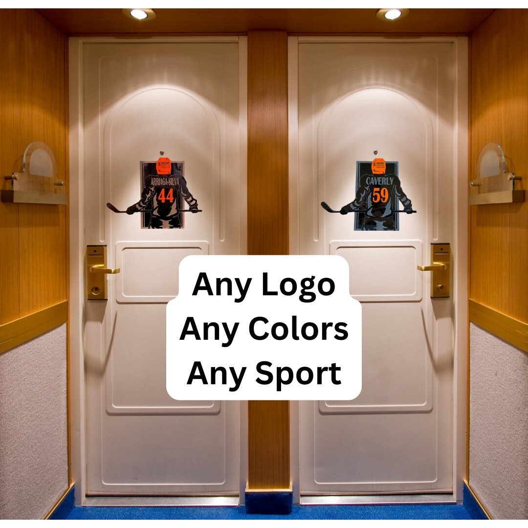 Sports Door Sign Tournament Hotel Door Magnet Personalized With Logo ...