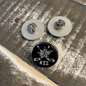 Tournament Pins School Logo Sports Personalized With Team Name for ...