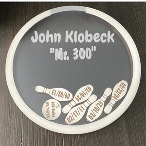 Bowling Team Coach Gift Appreciation Thank You Personalized With Logo ...