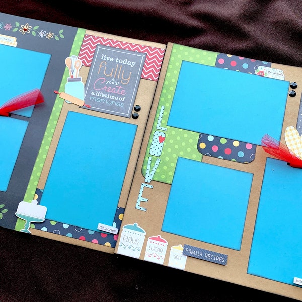 Cooking Scrapbook - Etsy