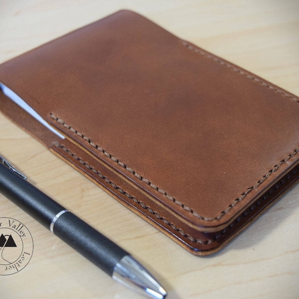 Leather Notepad - Etsy