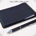 Leather Notepad Flip Cover Case Stationary Personalized Gift Made in ...