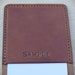 Leather Notepad Flip Cover Case Stationary Personalized Gift Made in ...